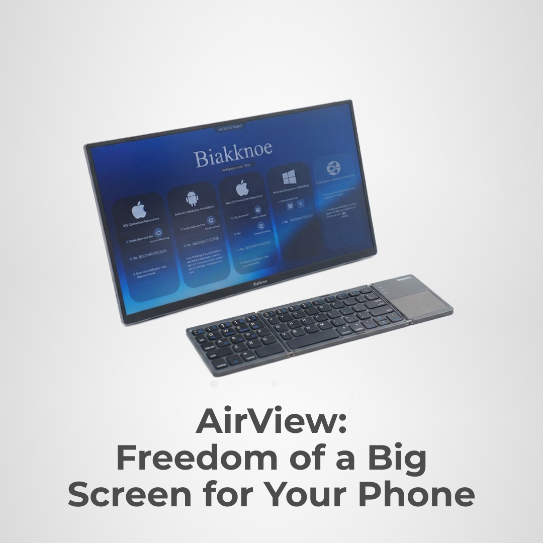 A Bigger Screen For Real Life - First Backer