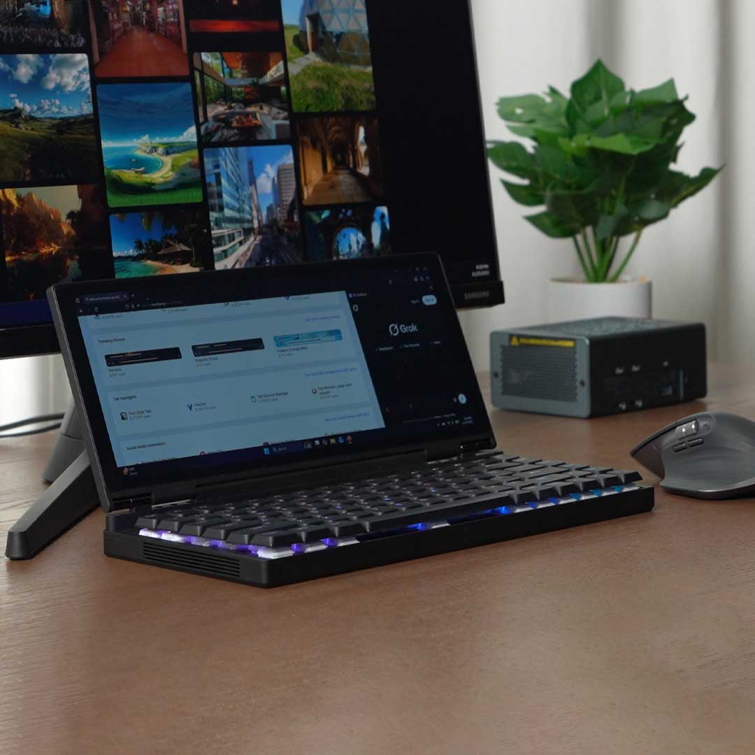 The Portable PC That Folds To Go - First Backer
