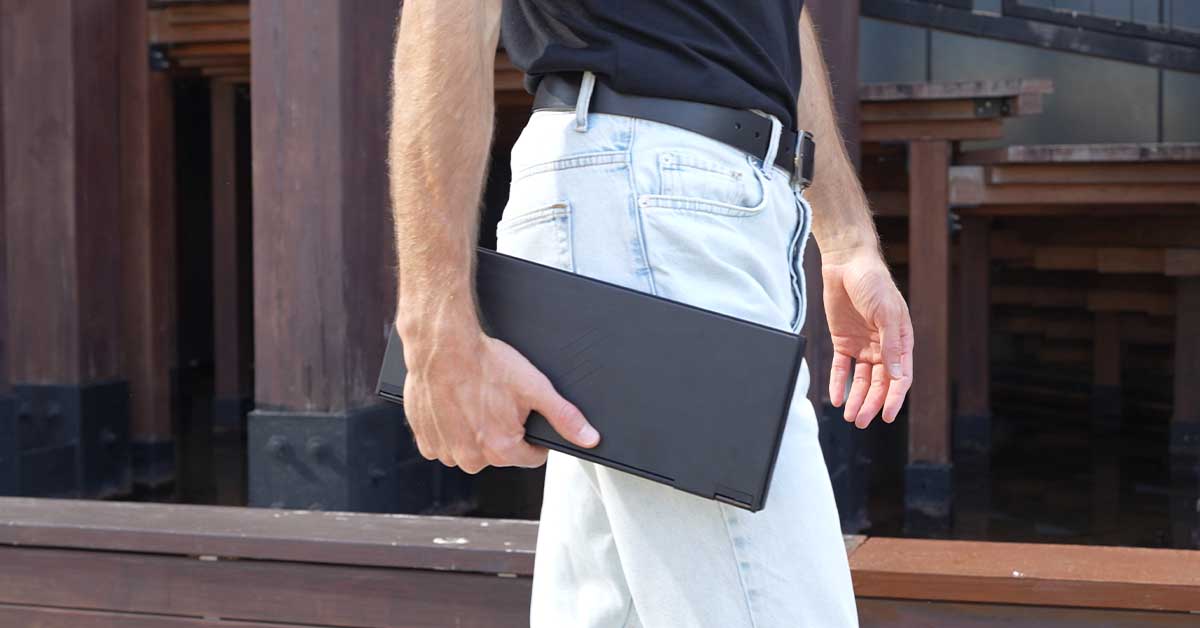 The Portable PC That Folds To Go - First Backer
